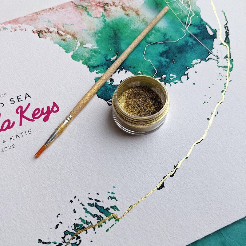 Panama: Coast to Coast - Rat Race Map Art Print