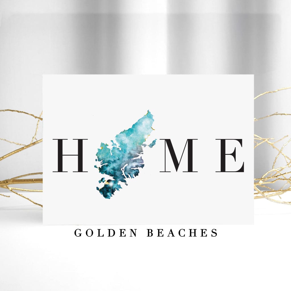 Home Isle of Lewis Map - With Golden Beaches