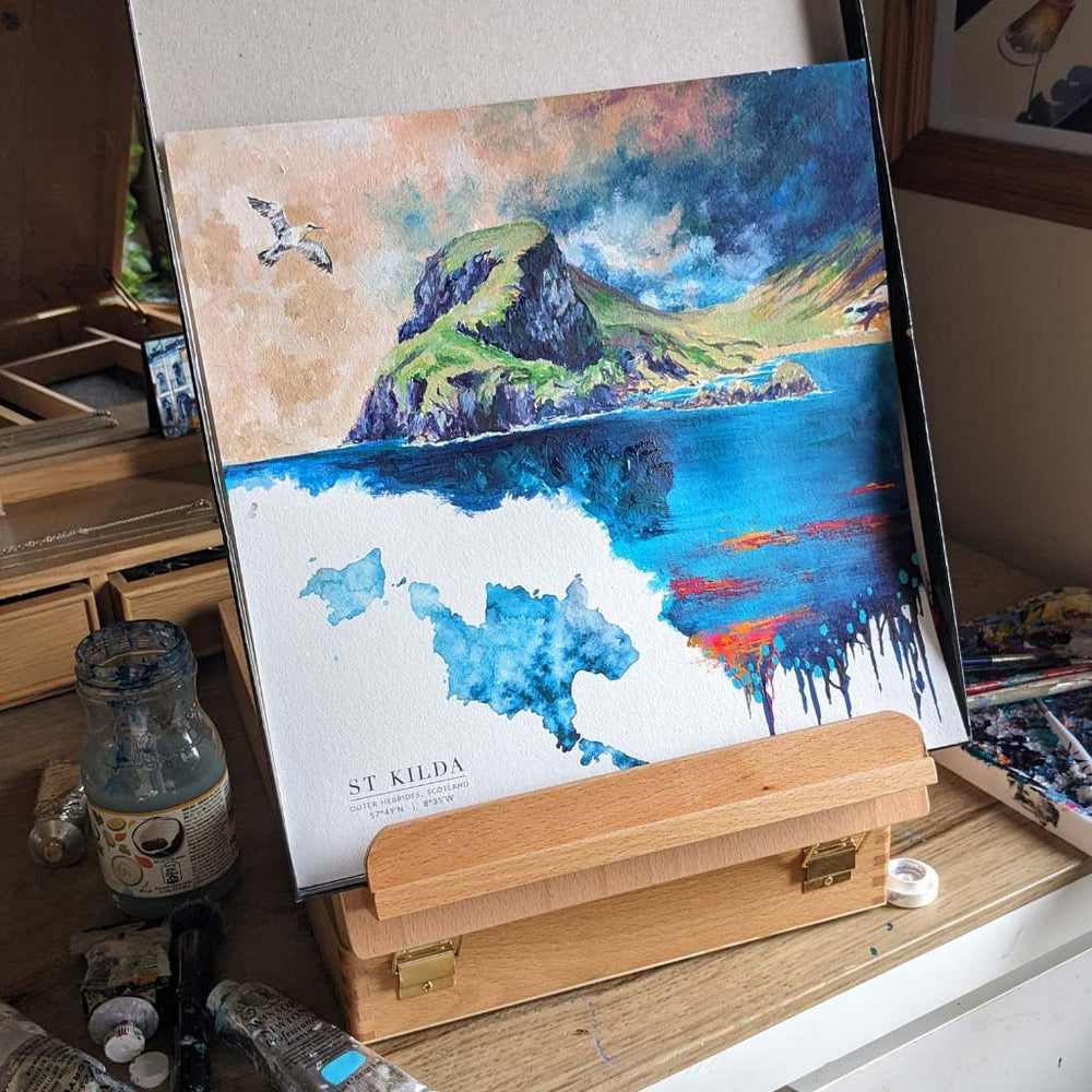 Ethereal Solitude: St Kilda Print